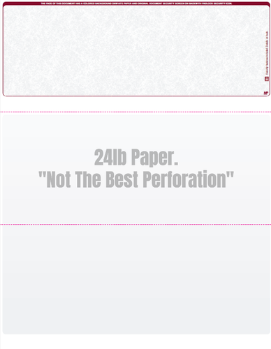 Blank Computer Check paper, Check on top, 24lb paper, Count/500. | eBay
