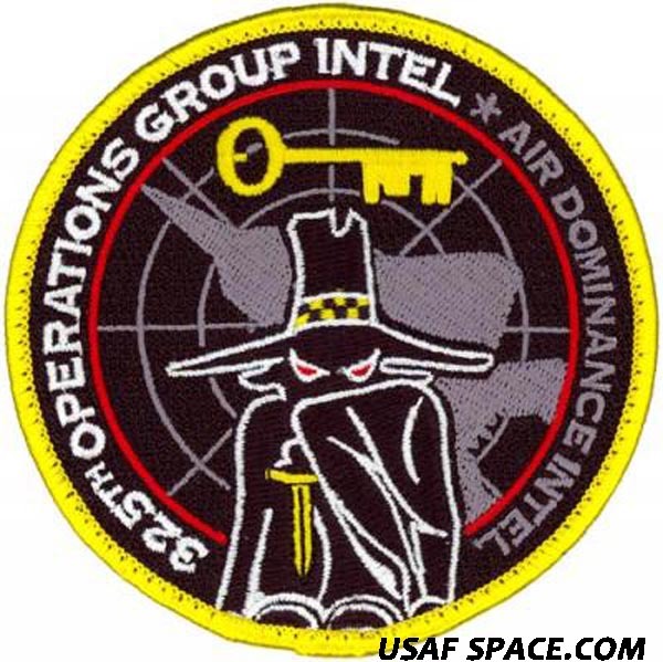 USAF 325th OPERATIONS GROUP - INTELLIGENCE - AIR FORCE ORIGINAL PATCH | eBay