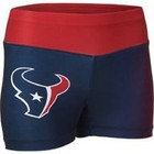 FOCO NFL Licensed Houston Texans Gradient Print Bootie Shorts - Medium ...