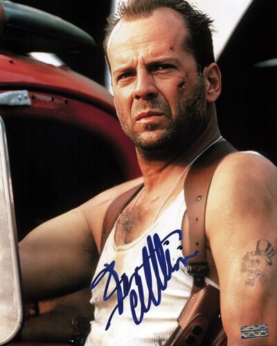 Autographed Bruce Willis signed photo 8 x 10 COA | eBay