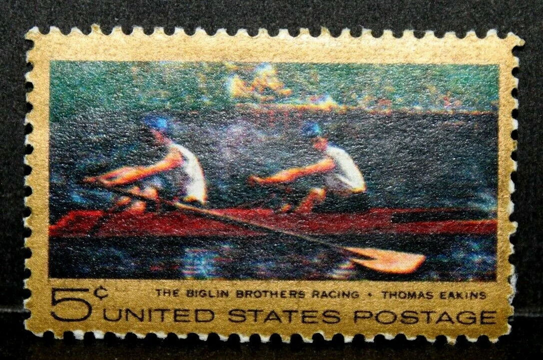 Thomas Eakins The Biglin Brothers Racing