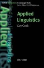 Applied Linguistics (Oxford Introduction to Language Study Series ...