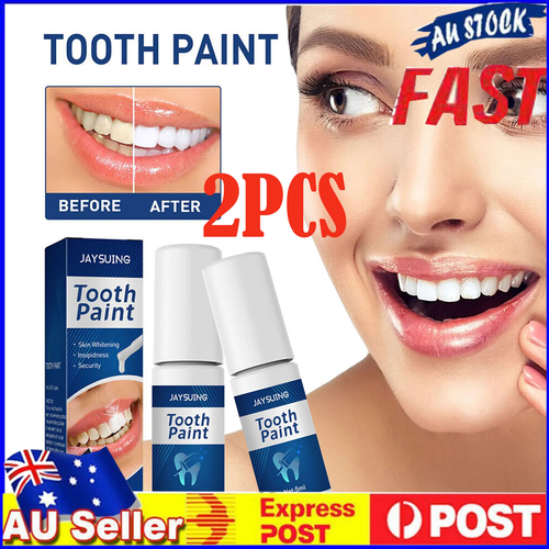 2PCS Teeth Whitening Gel Extra Strong White Tooth Whitener Tooth Paint ...