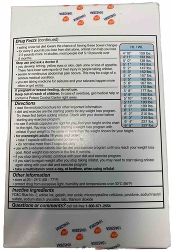 alli 60mg Weight Loss Pills - 120 Count for sale online | eBay