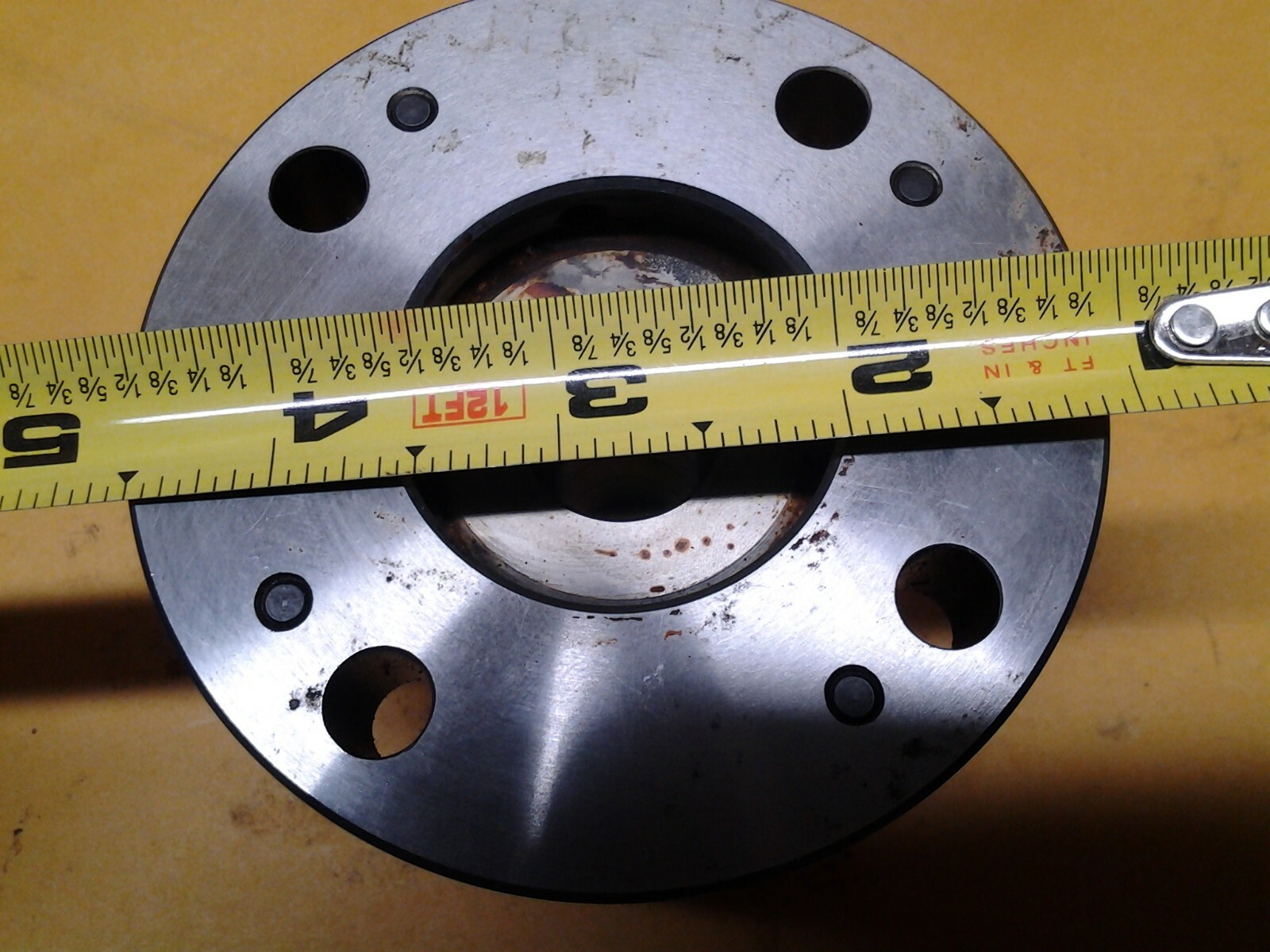 SCHUNK PRECISION WORKHOLDING HYDRAULIC COLLET NOSE 3/4" CNC LATHE (MS ...