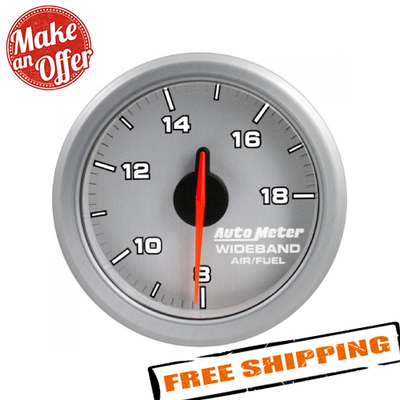 Auto Meter 9178-UL Airdrive 2-1/16" Wideband Air/Fuel Ratio Gauge, 10:1 ...