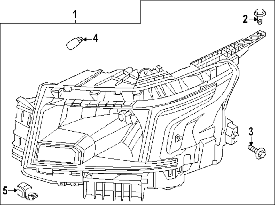 Genuine Nissan Composite Assembly 26010-9BU0D | eBay