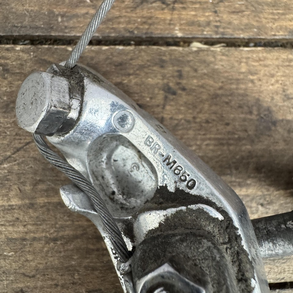 Vintage Shimano BR-M650 Cantilever Brakes Set Silver 90s MTB Deore LX ...