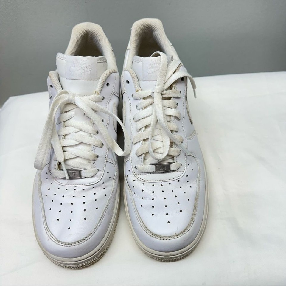 Nike Air Force 1 I AF1 tennis shoes sneakers white men's 10.5 | eBay