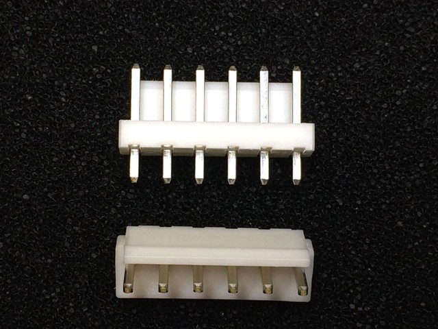 B6P-VH(LF)(SN) JST CONN B6P-VH HDR:PCB MALE STR 1X6 ROHS 12 PIECES | eBay