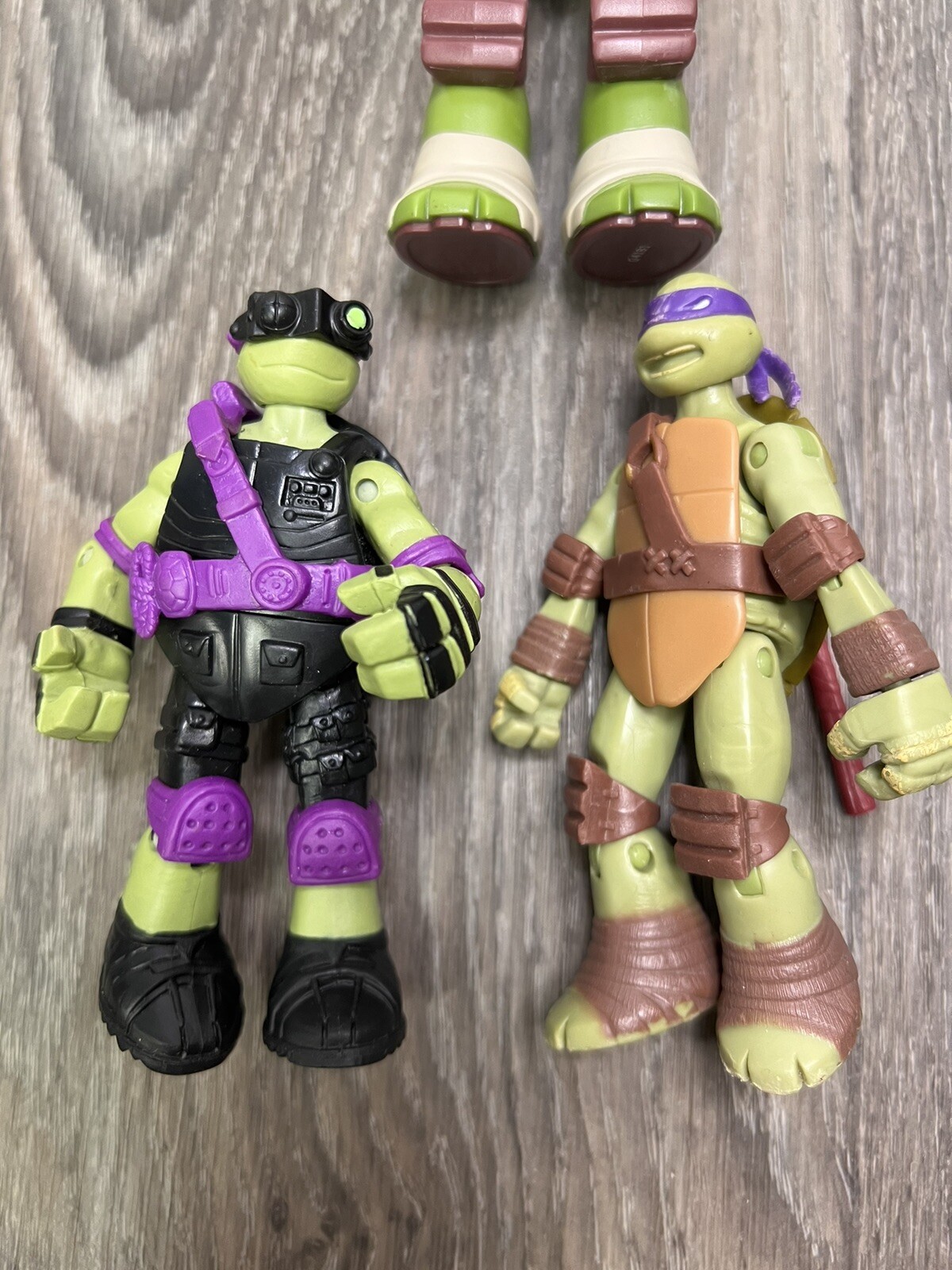 Teenage mutant ninja turtles action figure lot of 7 Wind Up Mini ...