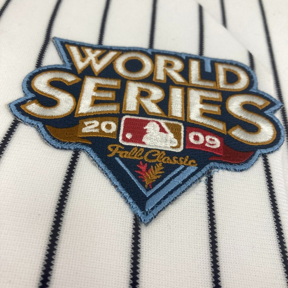 2009 New York Yankees World Series Champs Team Signed Jersey #15/50 ...