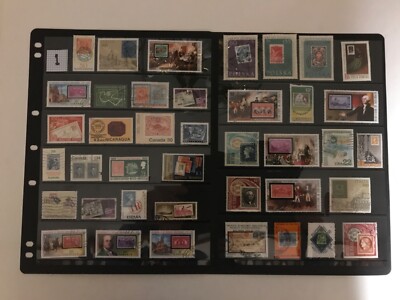 STAMP ON STAMPS & POSTAL PEOPLE ON STAMPS TOPIC Stamp Collection FREE ...