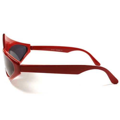 Red Black Checkers Funky Unique Vintage Retro Funky Womens Cat Eye ...