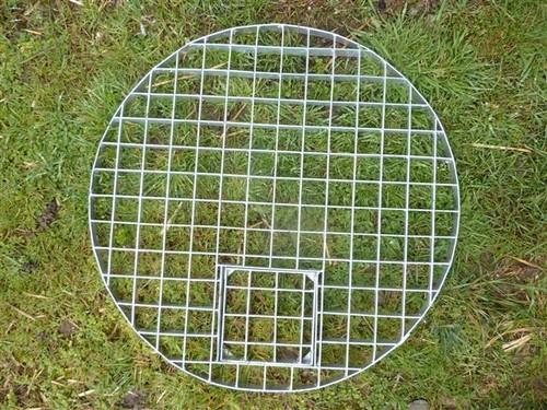 Heavy duty galvanized steel grid for water features wells, 3mm ...