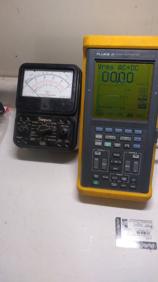 Fluke 97 50 MHz Scopemeter / Untested multimeter | eBay