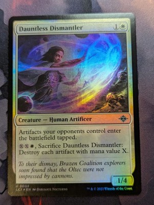 Dauntless Dismantler - LCI - 0008 - MTG - TCG Card - FOIL | eBay