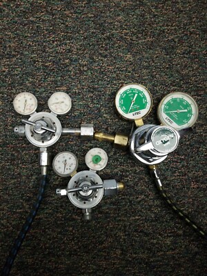 3 oxygen regulator gauges(1 L-Tec), 2 (Unbranded)All working. | eBay
