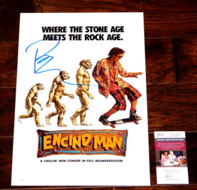 PAULY SHORE SIGNED ENCINO MAN 12X18 POSTER JSA COA COMEDY!!! | eBay
