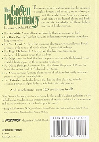 The Green Pharmacy: New Discoveries in Herbal Remedies for Common ...