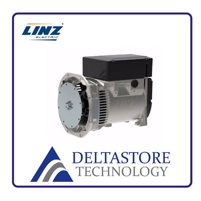 Alternator single phase Linz e1c13/4 from 5.5 to 12.5 KVA 4 poles 1500 ...