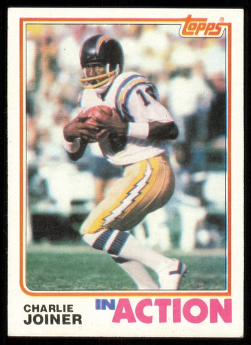 1982 Topps Football In Action #234 Charlie Joiner San Diego Chargers | eBay