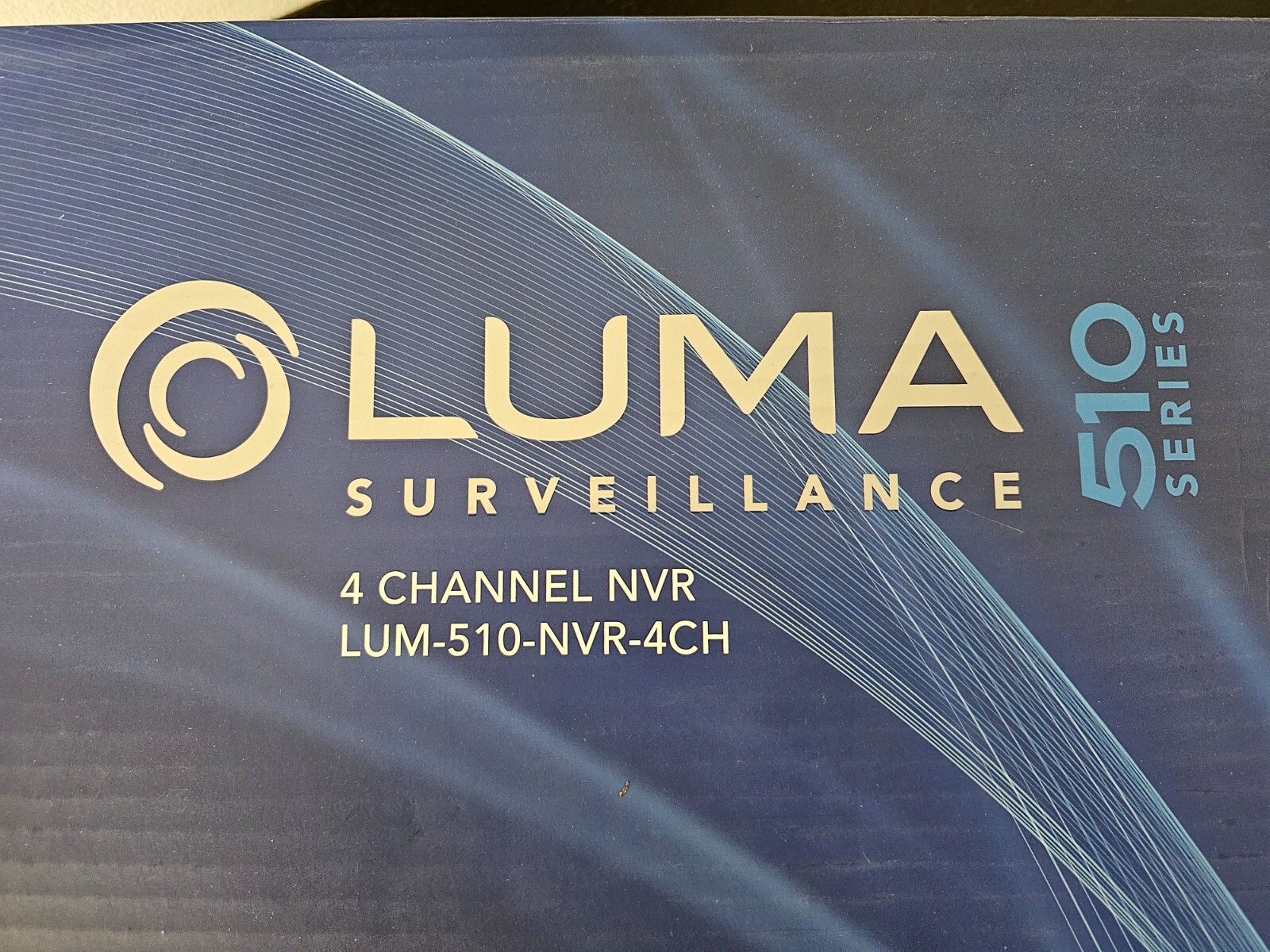 Luma LUM-510-NVR-4CH-0T 4 Channel NVR 510 Series | eBay