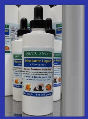 Newtame (Neotame)-the strongest sweetener 0 calorie, Liquid 4 oz | eBay