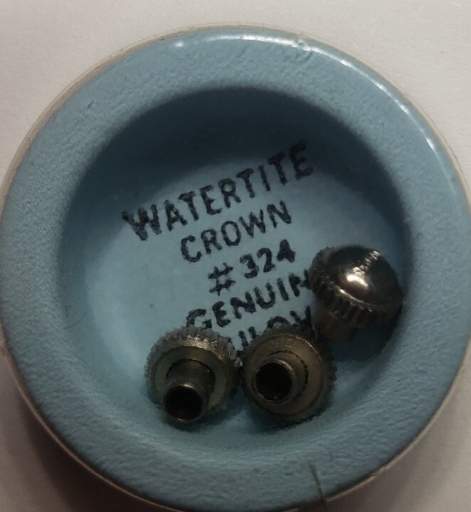 Genuine Bulova "watertite" watch crown vintage #324 | eBay