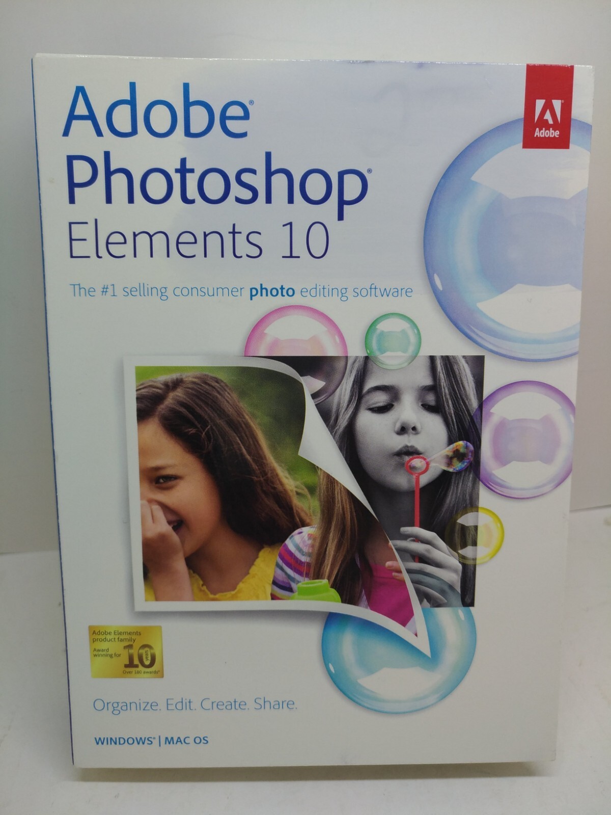 Adobe Photoshop Elements 10, 3-Disc DVDs | Grelly USA