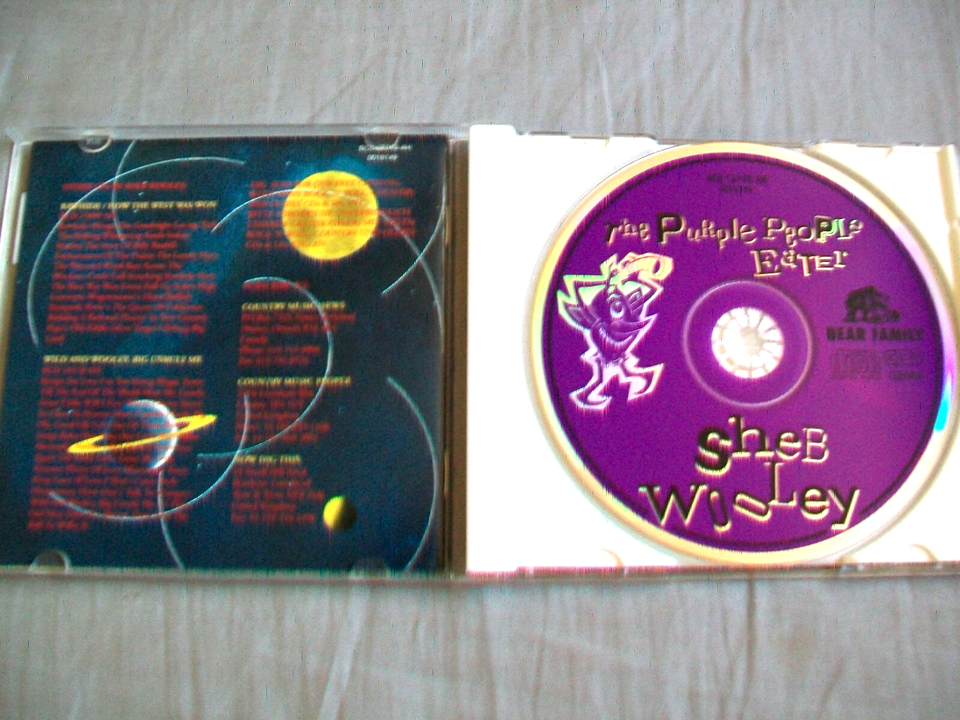The Purple People Eater by Sheb Wooley (CD, 1997, Bear Family Records ...