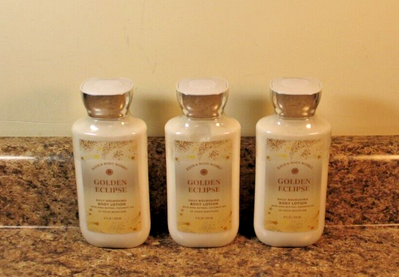 Bath & Body Works Golden Eclipse Body Lotion Lot of 3 NEW | eBay