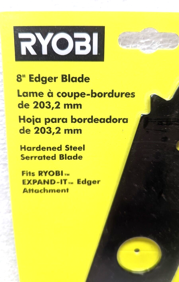 RYOBI Edger Blade 8" Replacement AC04215 - Fits Expand It Edger ...