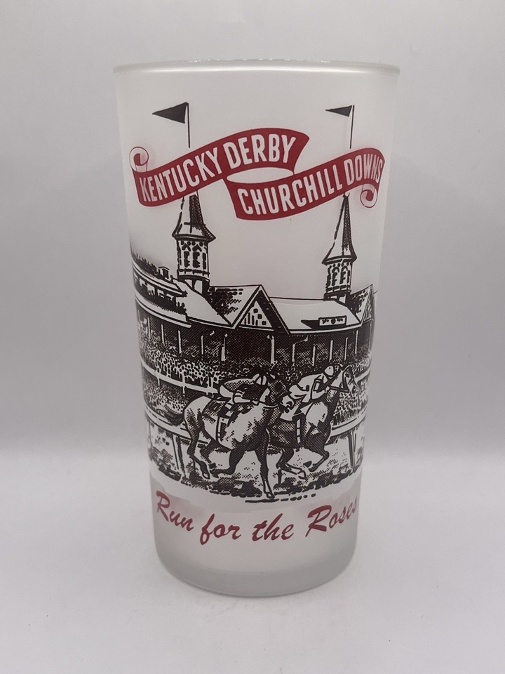 1965 Kentucky Derby Wadsworth Electric Company Mint Julep Glass WEC ...