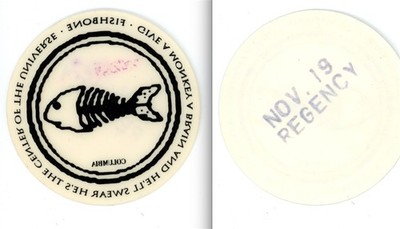 Fishbone Promo Sticker | eBay