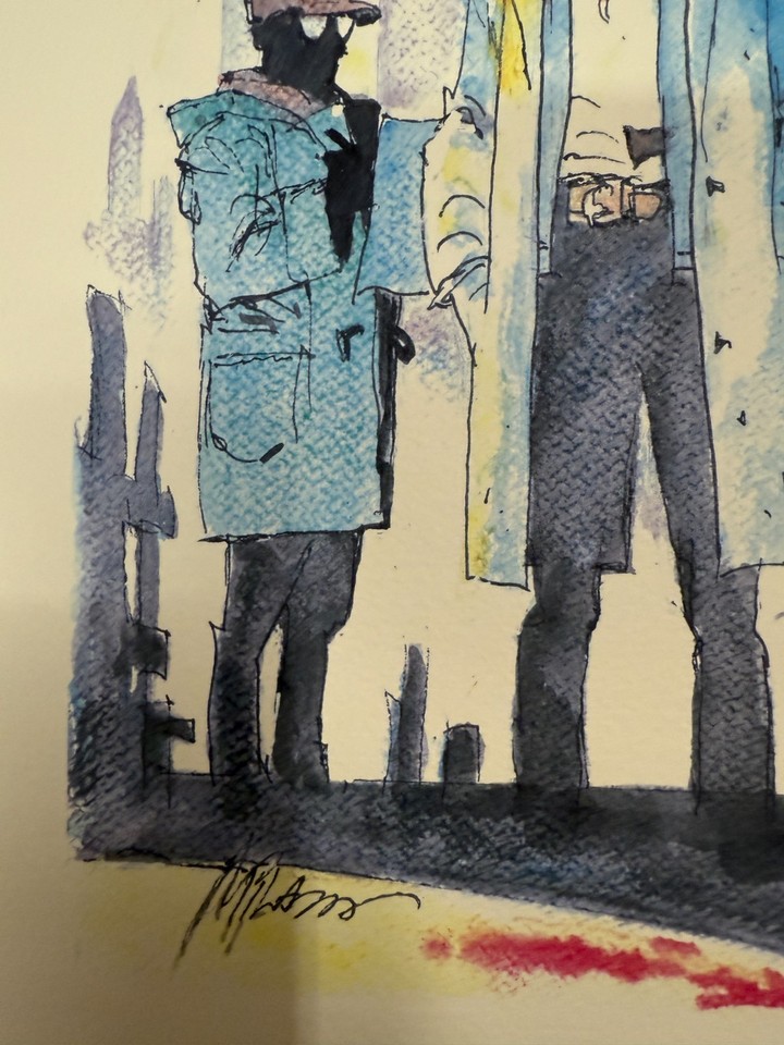 L'ARTE DI IVO MILAZZO stampa evento Bonelli 16 aprile 2025 NICK RAIDER ...