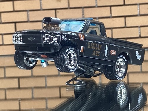 Hot Wheels 72 Chevy Luv Pickup CUSTOM GASSER-Paint-Real Rider Tires ...