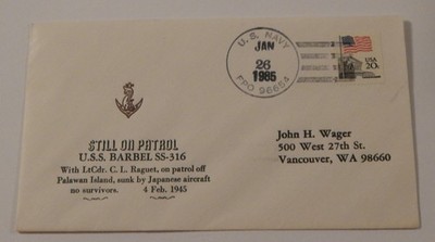 USS Barbel (SS 316) 40th anniversary of loss January 26 1985 | eBay