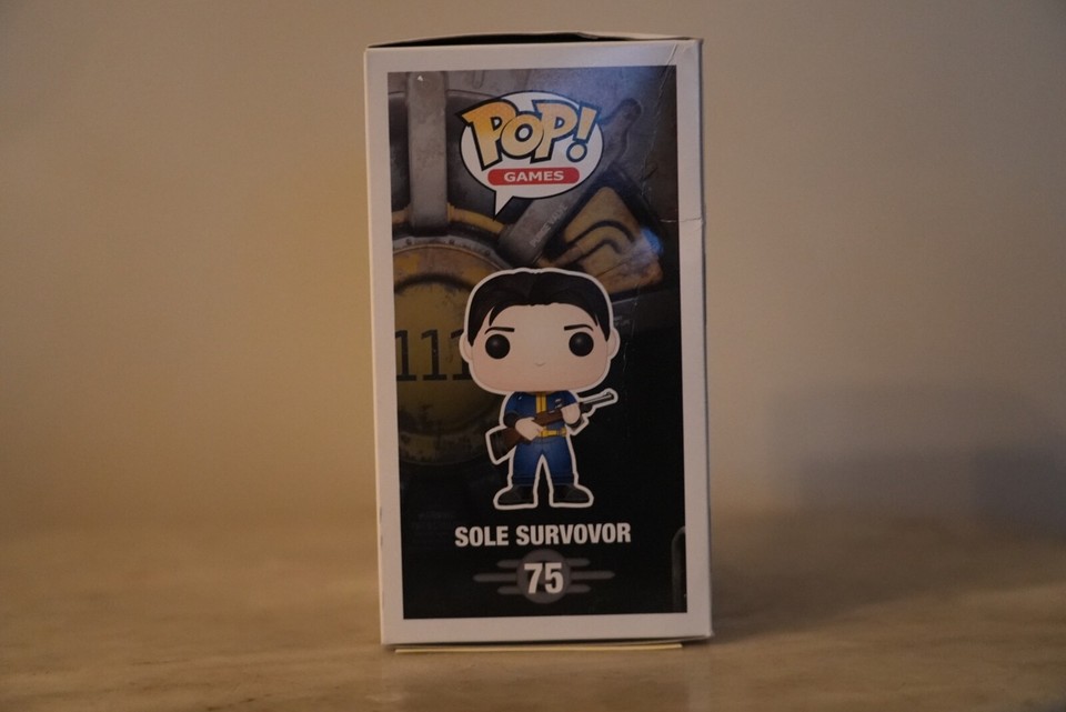 POP! Funko Games Sole Survivor Fallout 4 Vinyl Figure #75 | eBay