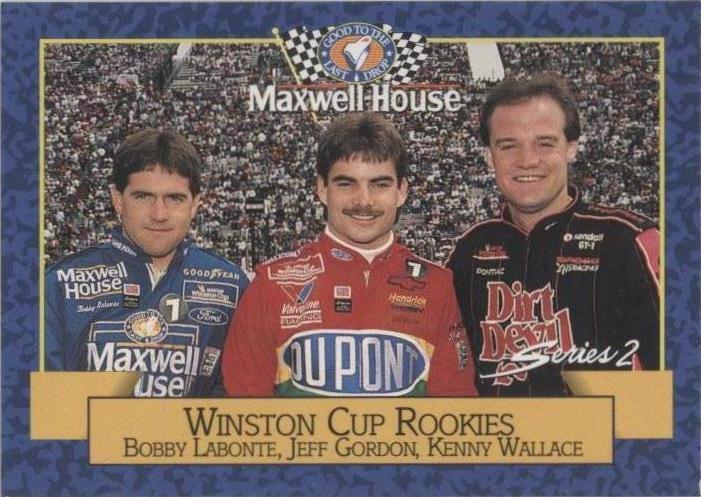 1993 Maxwell House - Jeff Gordon, Bobby Labonte, Kenny Wallace #24 for ...