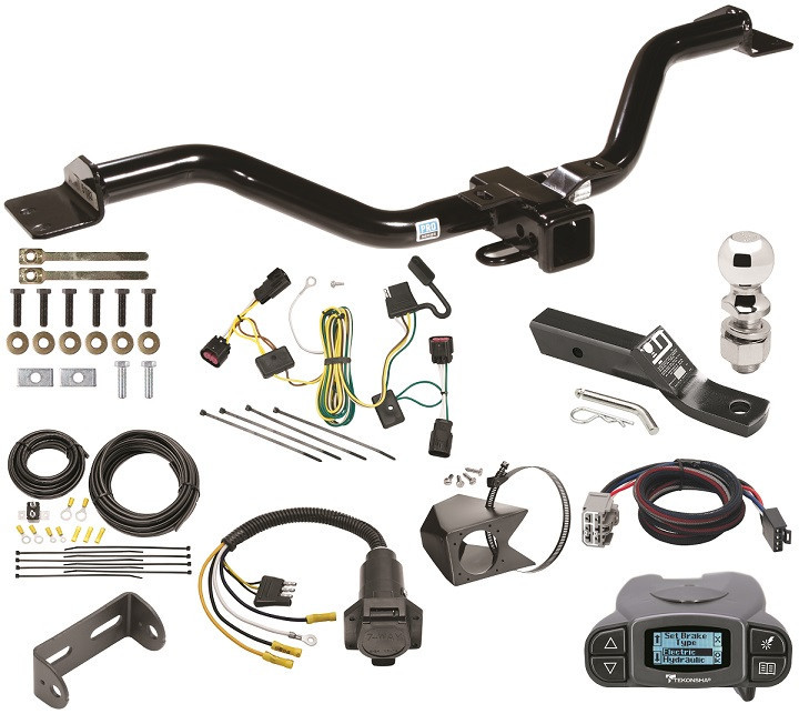 09-12 CHEVY TRAVERSE TRAILER HITCH PACKAGE W/ TEKONSHA PRODIGY P3 BRAKE ...