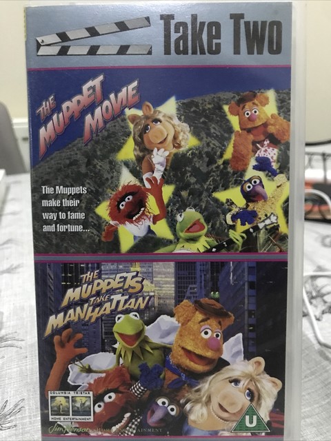 Muppet Movie, The / The Muppets Take Manhattan (VHS, 2001) for sale ...