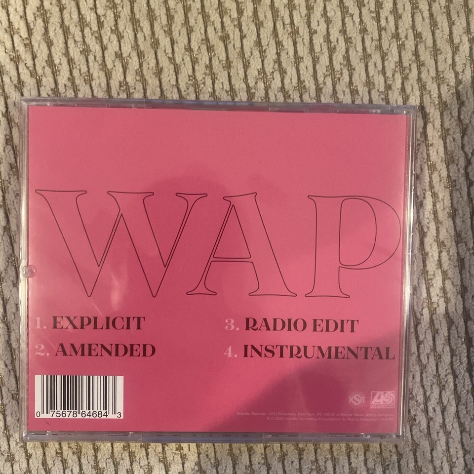 Cardi B - “WAP” - New (Factory Sealed) Signature Stamped CD | eBay