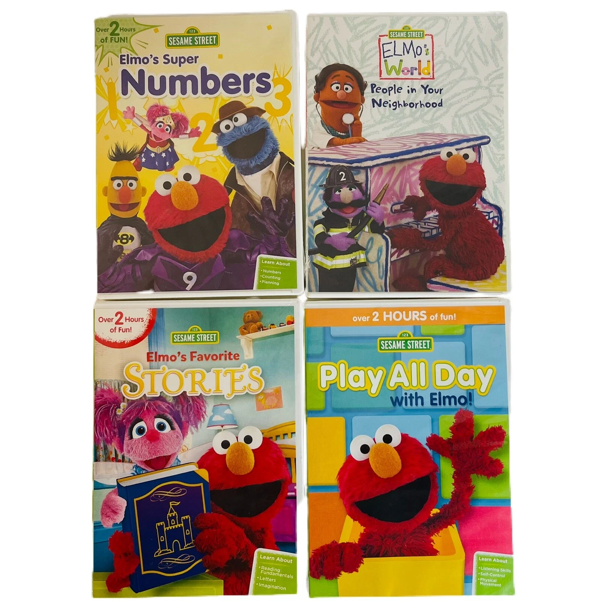 Elmo Dvd Lot 18