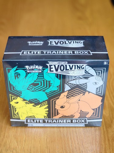 Evolving Skies Elite Trainer Box (ETB) [Jolteon] Factory Sealed (Pokemon SWS07) | eBay