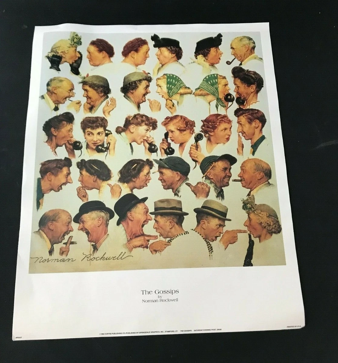 The Gossips Norman Rockwell