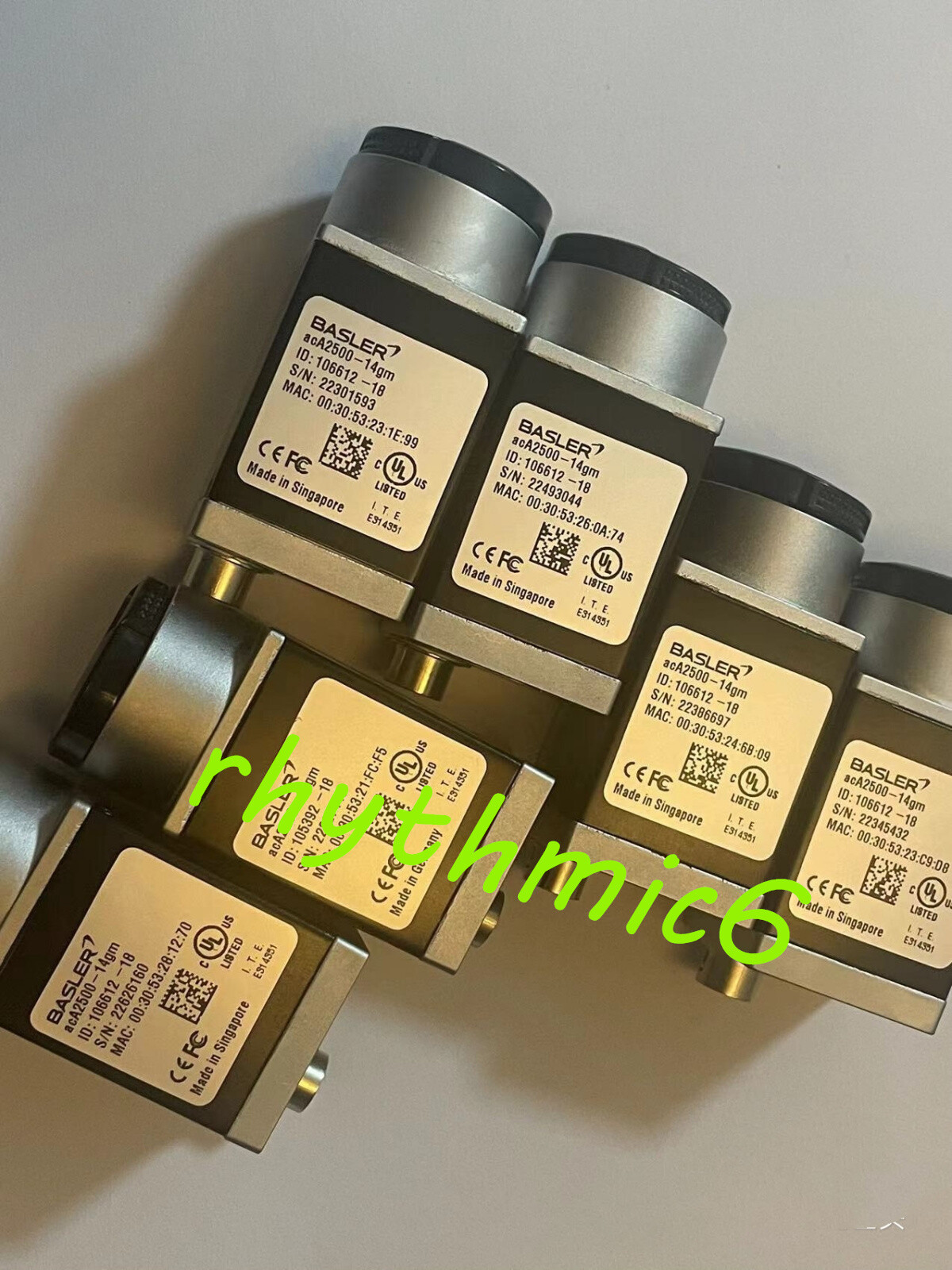 Used BASLER acA2500-14gm Industrial Camera Fast delivery FedEx or DHL ...