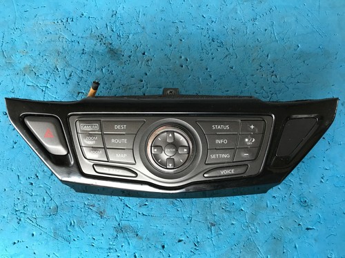 13-17 NISSAN PATHFINDER R52 STEREO/HEAD UNIT UPPER CONTROL PANEL,W/ SAT ...