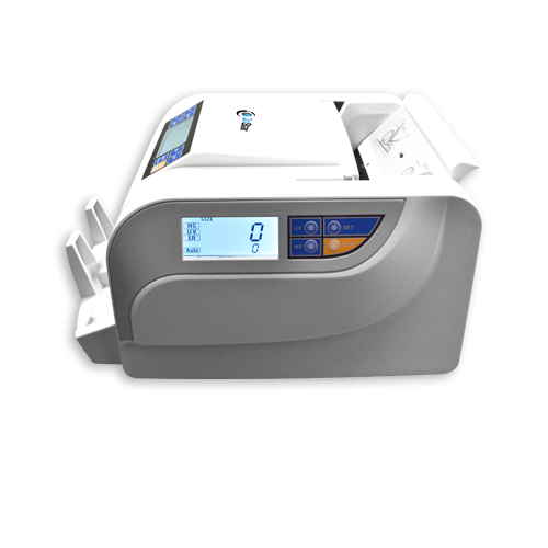 3nStar Bill Counter (BC1005) 220v 2UV, 1MG Extra rollers Dual display ...