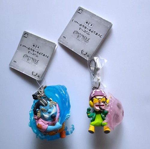 One Piece Jinbe Usopp Keychain Figures Vol.3 & 5 5-6cm Used | eBay